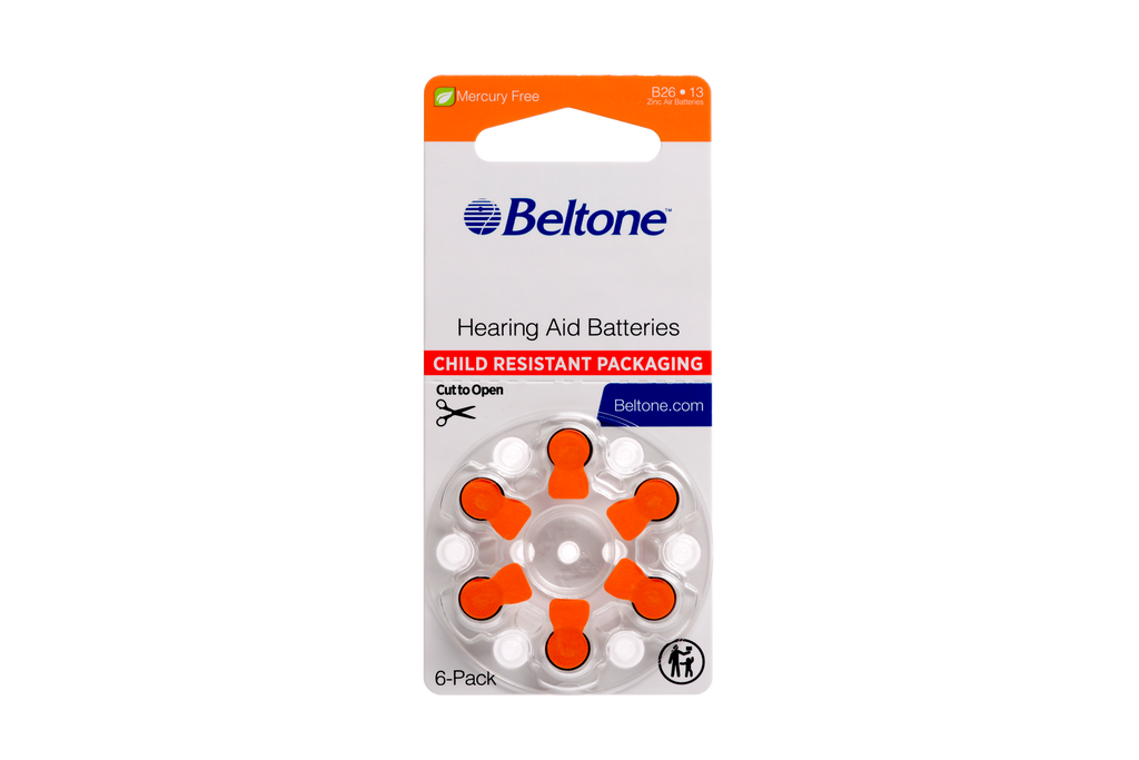 Hearing aid batteries 13 store